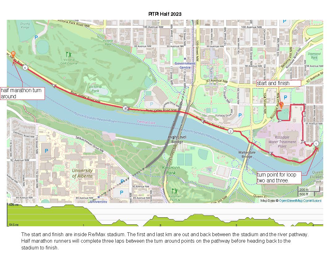 Race Maps – Edmonton – Alberta Run the River